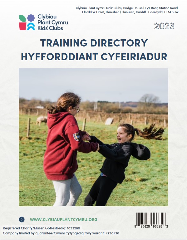 New Training Directory now available - Clybiau Plant Cymru (EN)